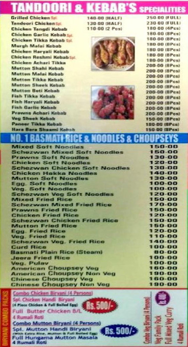 CAFE 555 - MASAB TANK - HYDERABAD Menu, Photos, Images and Wallpapers ...