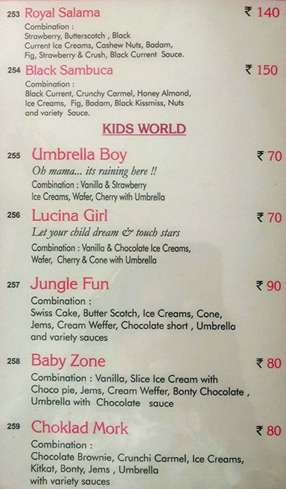 ICE MAGIC - TOLICHOWKI - HYDERABAD Menu, Photos, Images and Wallpapers ...