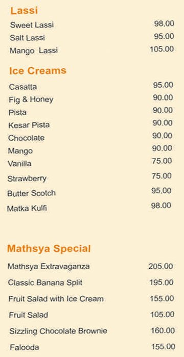 MATHSYA RESTAURANT - EGMORE - CHENNAI Menu, Photos, Images and ...