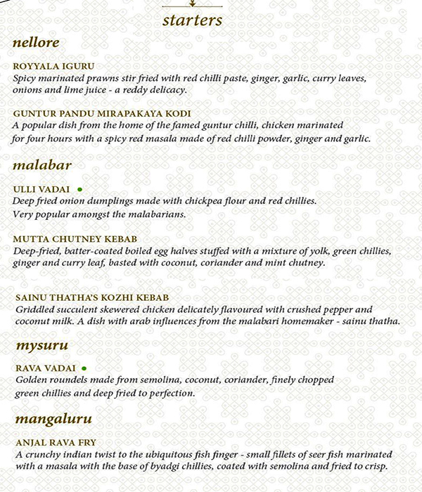 SAVYA RASA - KOTTURPURAM - CHENNAI Menu, Photos, Images and Wallpapers ...