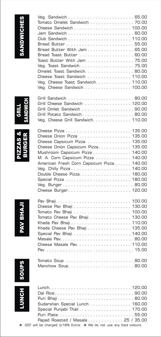 SUDARSHAN VEG RESTAURANT - SAKINAKA - MUMBAI Menu, Photos, Images and ...