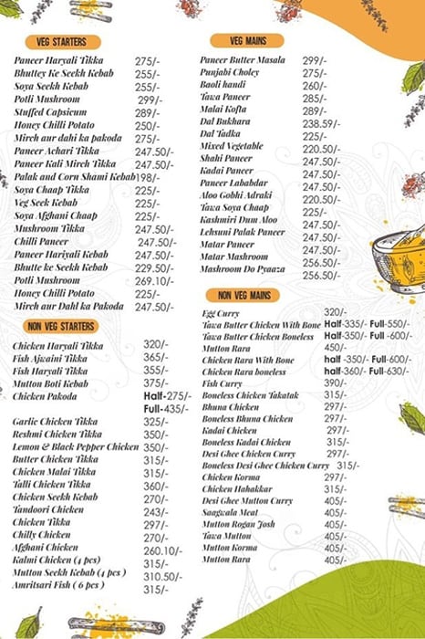 THE SPICE TRAIL - SECTOR 50 - GURGAON Menu, Photos, Images and ...