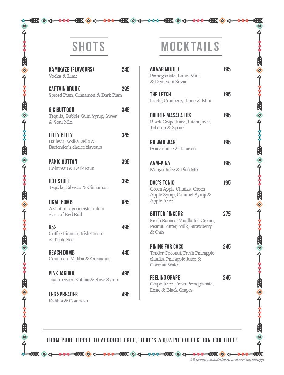 ZERO40 BREWING - JUBILEE HILLS - HYDERABAD Menu, Photos, Images and ...